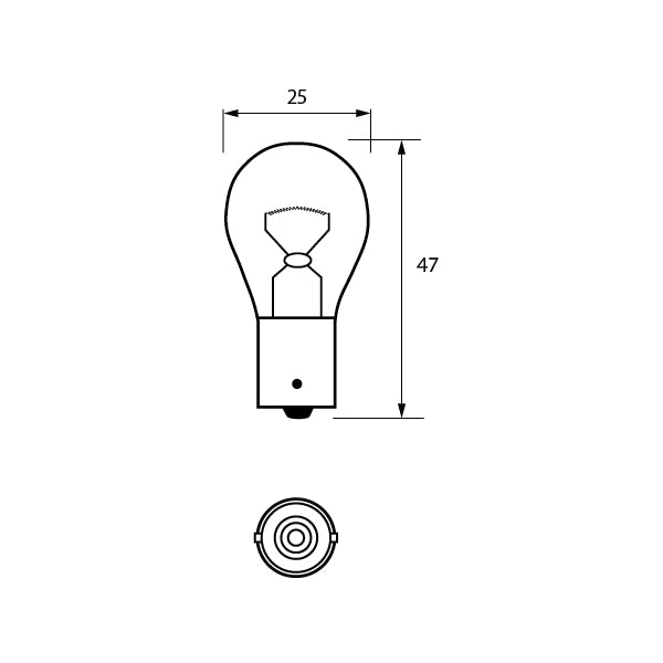 Bulb 28V 26W BA15S Pk1 – Autelco Ireland Ltd